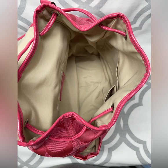 Bags | Vintage Nylon Coach Kyra Daisy Pink Backpack B1269 F16548 | Poshmark
